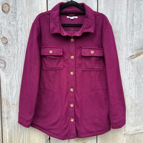 O'Neill | Jackets & Coats | Oneil Deep Purple Soft Felt Polyester ...
